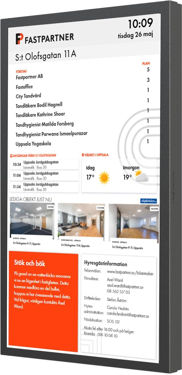 Fastpartner Fastoffice skärmlösningar 2025